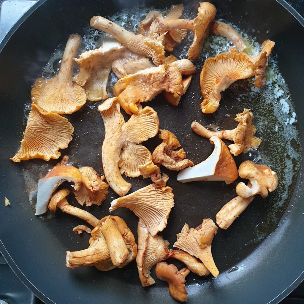 Gezond & Slank met Keto Recepten - Vegetarisch - Frittata met cantharellen