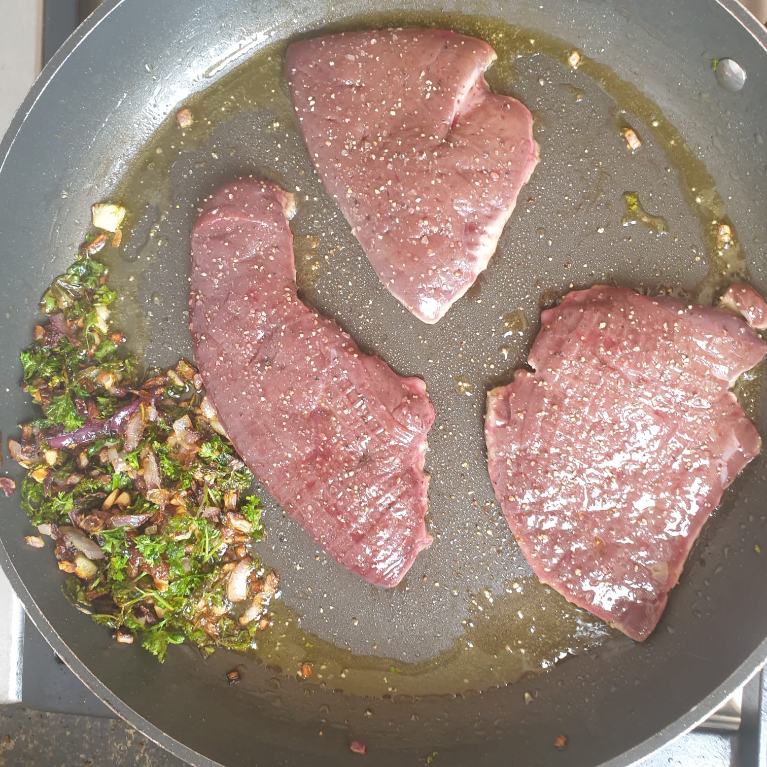 Gezond & Slank met Keto Recepten - Vlees - Kalfslever uit Genua