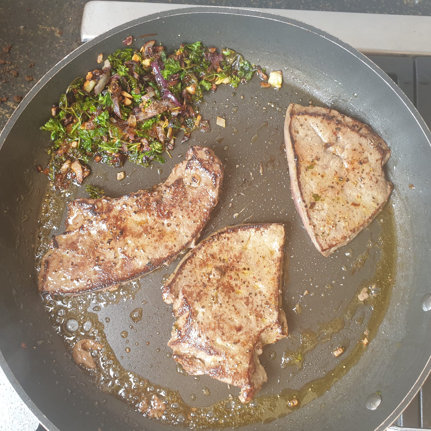 Gezond & Slank met Keto Recepten - Vlees - Kalfslever uit Genua